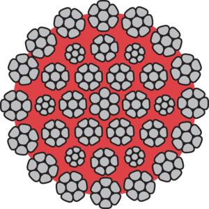 Diepa wire X53 (PZ371), lang lay and ordinary lay | Certex Norway