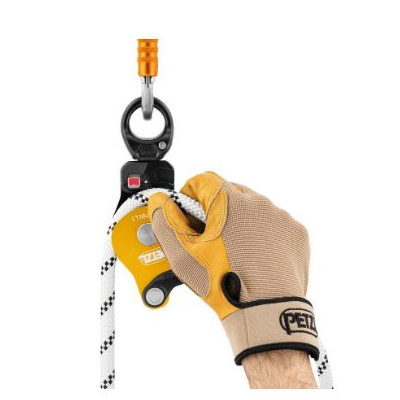 Fallsikring trinse med svivel SPIN L1 fra Petzl | Certex Norge